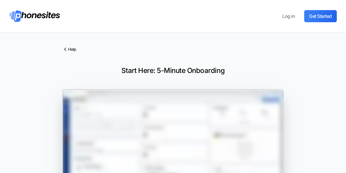 Start Here: 5-Minute Onboarding